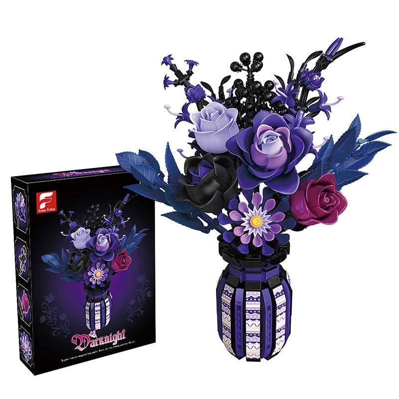 FreeTribe 11010 Gothic-style flowers– AmazingBlockToys